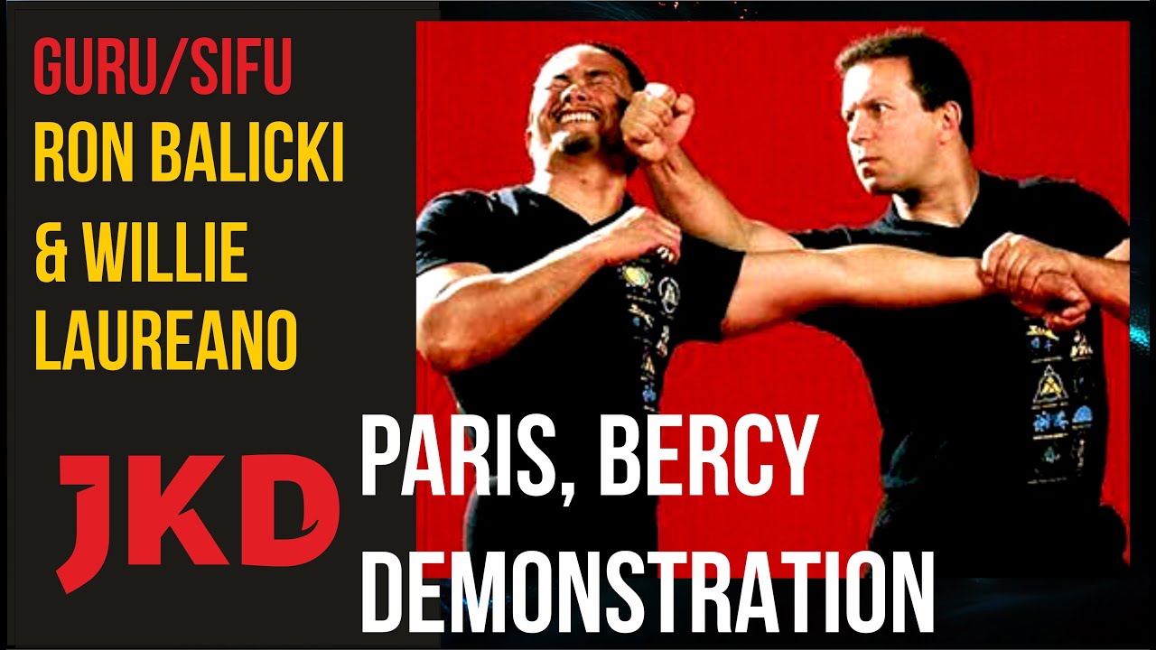 Jeet Kune Do Demo by Ron Balicki and Willie Laureano in Paris France ...