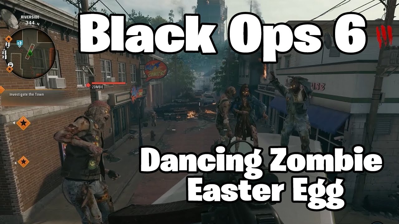 Call of Duty Black Ops 6 Zombie Dancing Easter Egg - YouTube