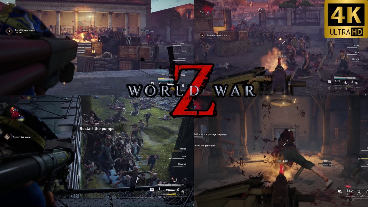 World War Z Episode 6 :Rome - Chapter 1 Holy Ground ll Gameplay - YouTube