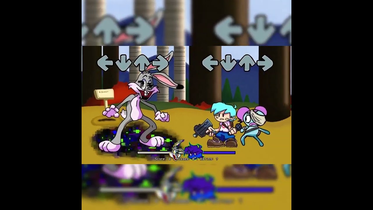 Friday Night Funkin' VS Corrupted Tom & Jerry, Bugs Bunny, Shaggy Remix ...