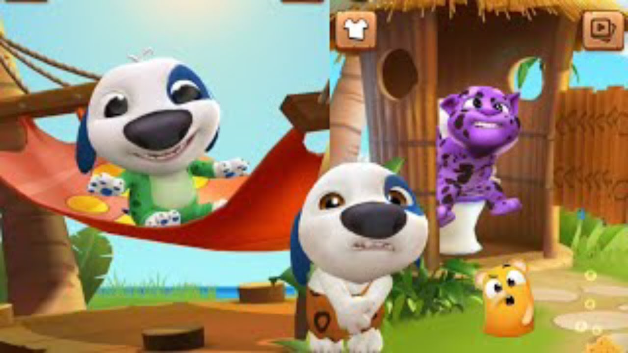 My Talking Hank Vs Talking Tom 2 💩toilet Drama (ios & android) Gameplay ...