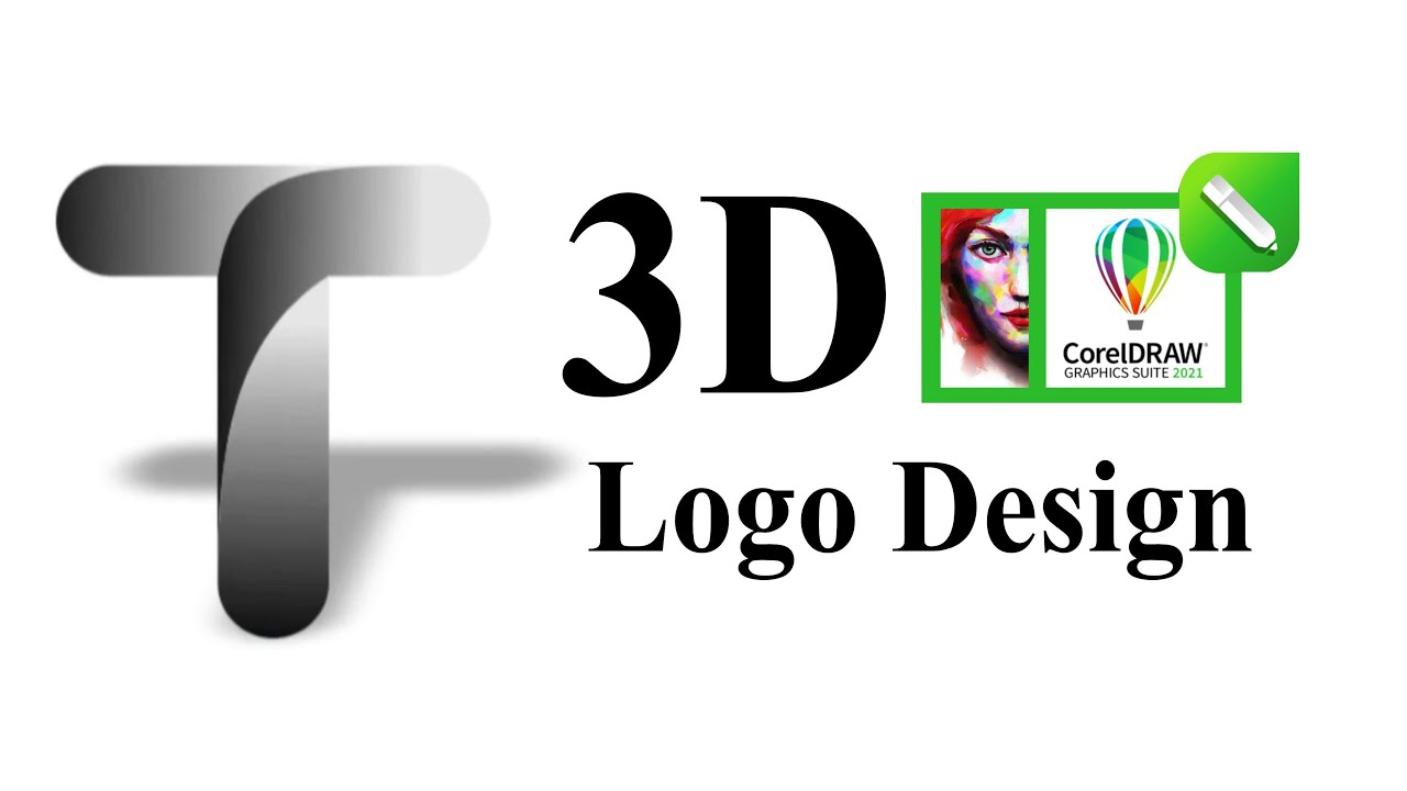CorelDraw 2021 Easy Logo Design Tutorial for Beginners - YouTube