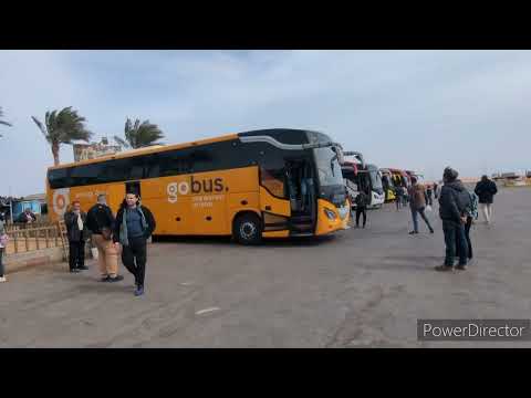 Go Bus Egypt Cairo from Hurghada tourist bus Egypt tour - YouTube