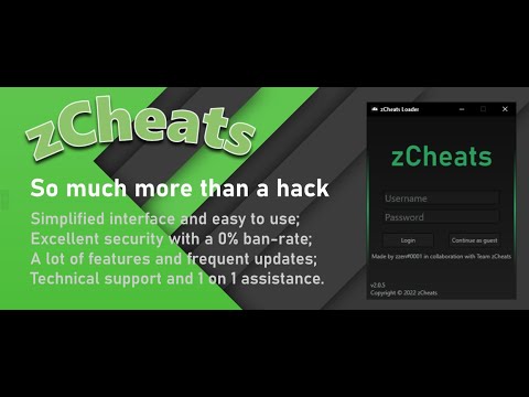 zCheats by zzen — the best legit undetected software; beware of other ...