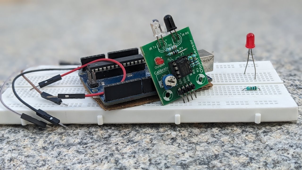 Simplest Way To Use Ir Obstacle Sensor Arduino Uno Old Remote 8733
