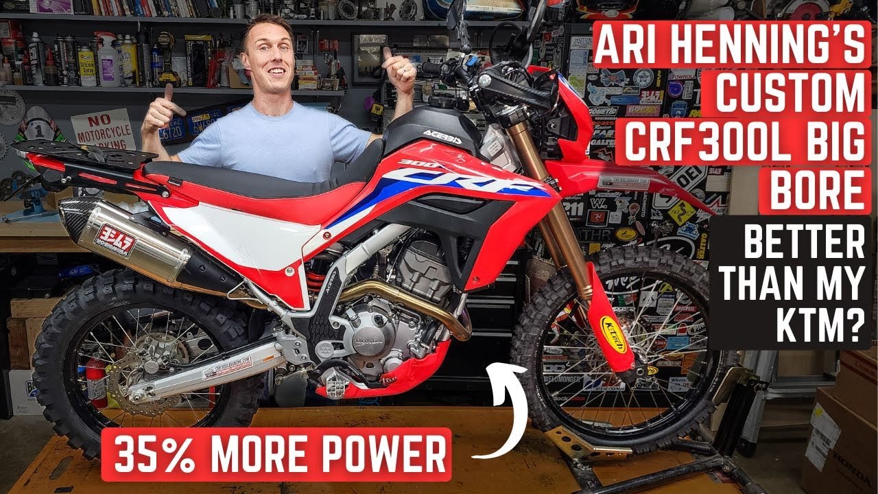 Ari Henning's Big Bore Honda CRF300L | The Unicorn Dual Sport ? - YouTube
