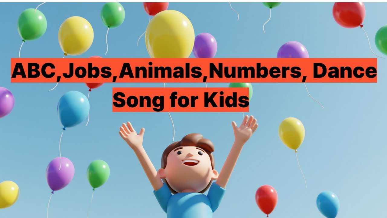 abc,jobs,number,dance song for kids! A to Z kids song medley! - YouTube