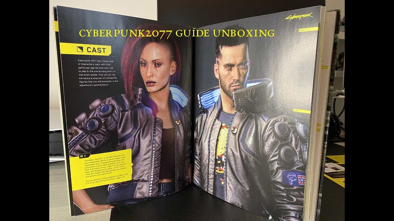 Cyberpunk 2077: Complete Official Guide - Collector's Edition Unboxing ...