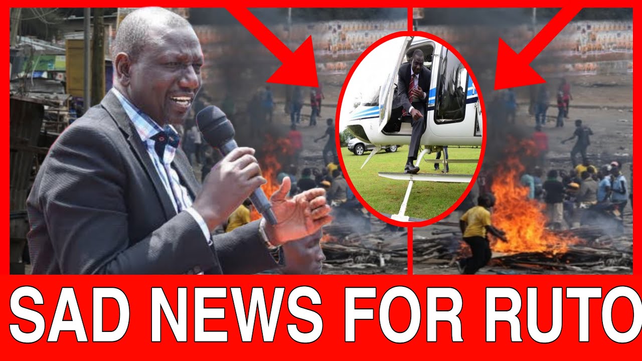 LATENIGHT ‼️ President RUTO SAD Evening NEWS that's giving him ...