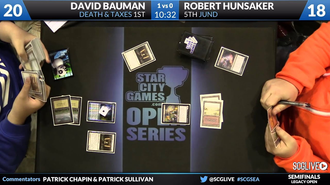 SCGSEA - Legacy - Semifinals - David Bauman vs Robert Hunsaker - YouTube