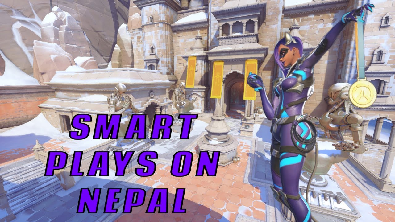 Smart Plays on Nepal (Comp) l Overwatch 2 Season 8 - YouTube