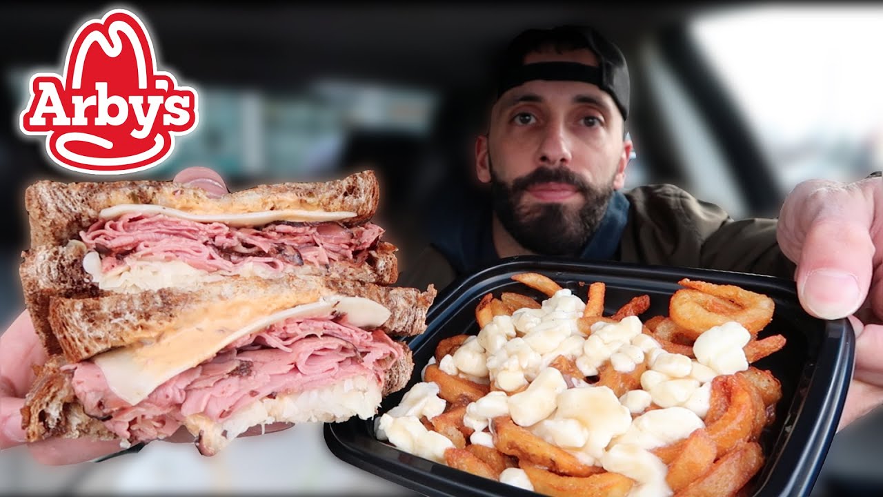 EATING ARBYS for the FIRST time MUKBANG ASMR - YouTube