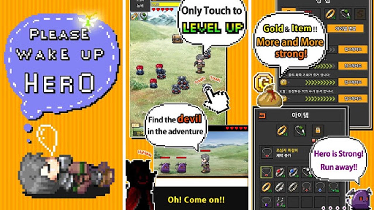 [HD] Wake Up, Hero Gameplay Android | PROAPK - YouTube
