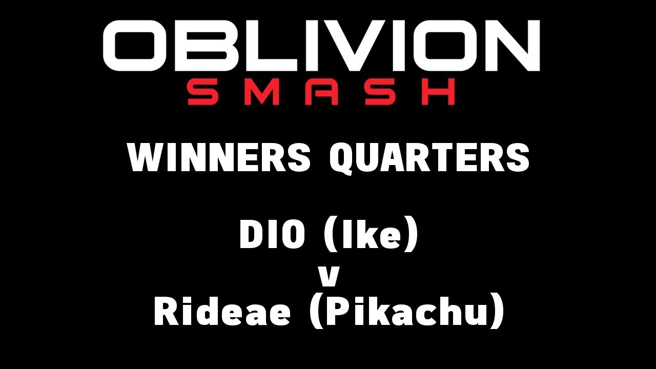 OGS#05 DIO (Ike) v Rideae (Pikachu) Winner's Quarters - YouTube