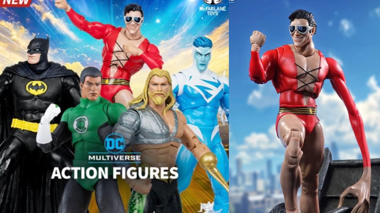 New McFarlane toys JSA build a figure plastic man fully revealed ...