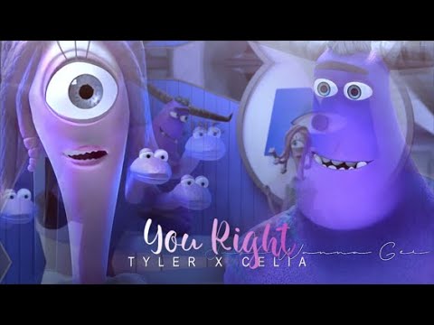 YOU RIGHT Celia x Tyler Tuskmon || Monsters At Work [AMV] - YouTube