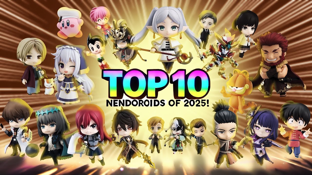 TOP 10 New Nendoroids for 2025 - YouTube