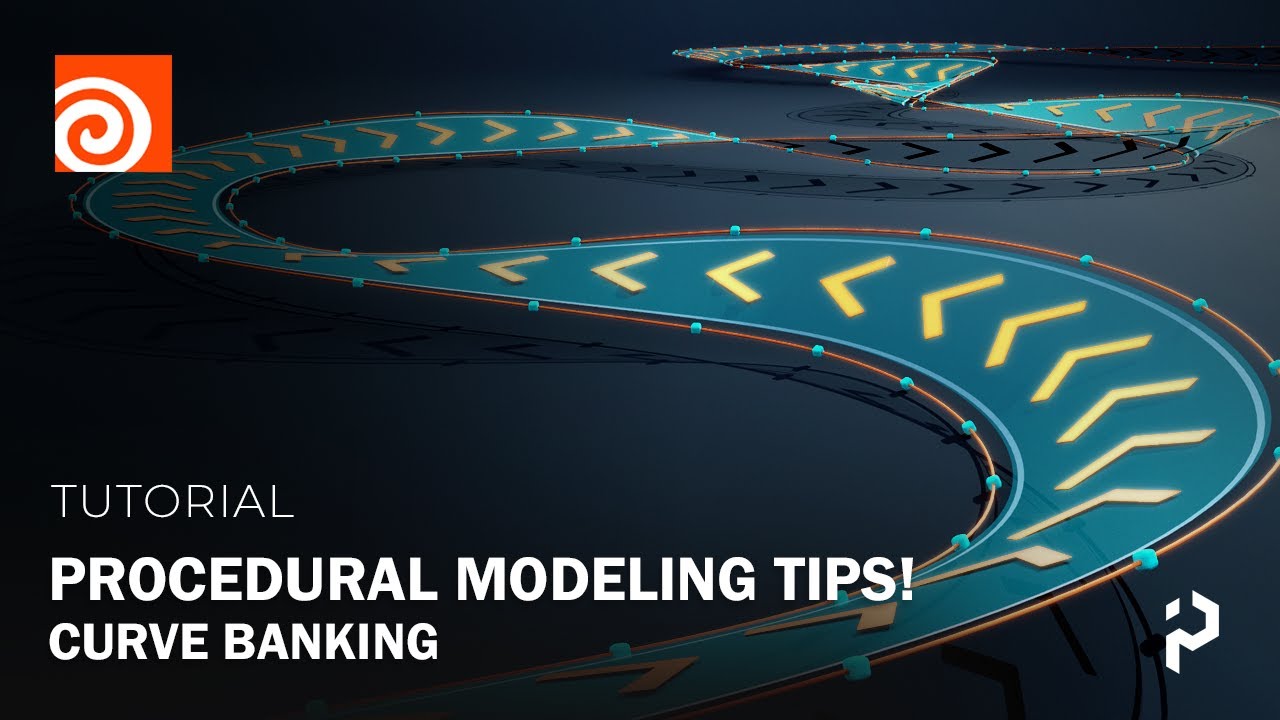 Houdini - Procedural Modeling Tips! - Curve Banking - YouTube