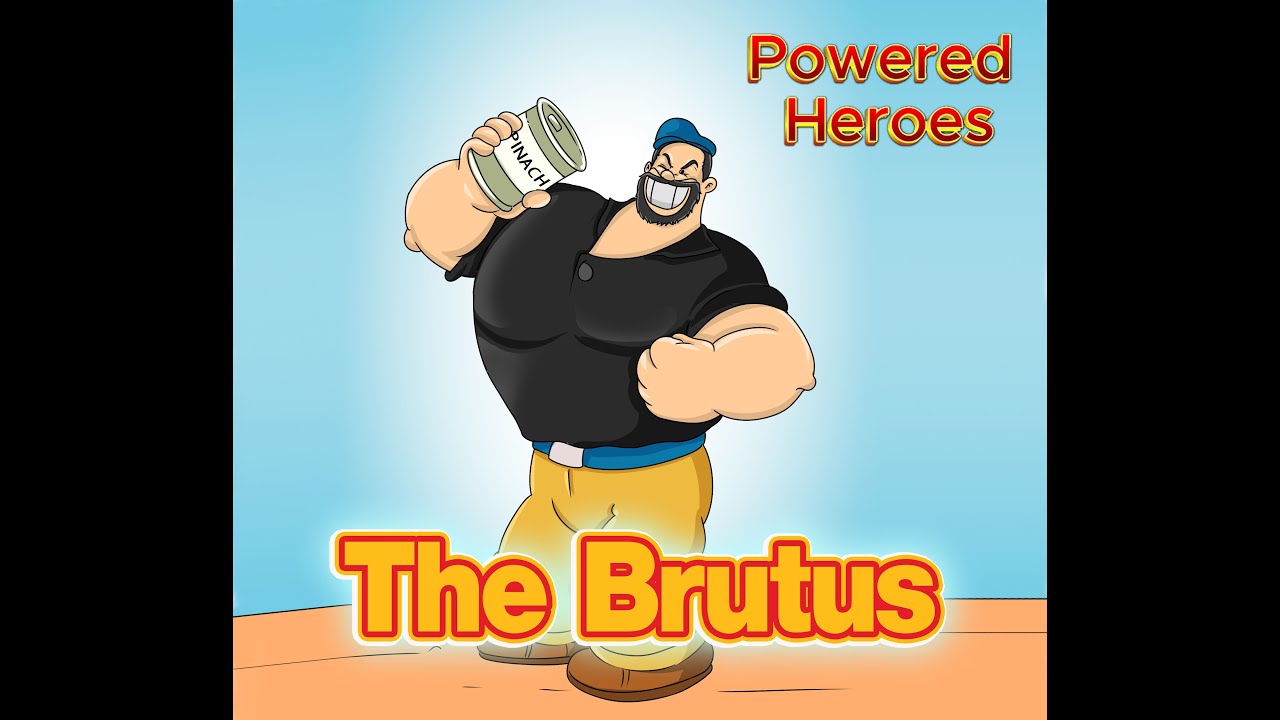 Brutus Goes BEAST MODE! Spinach-Powered Muscle Explosion! 💥🥬💪 - YouTube