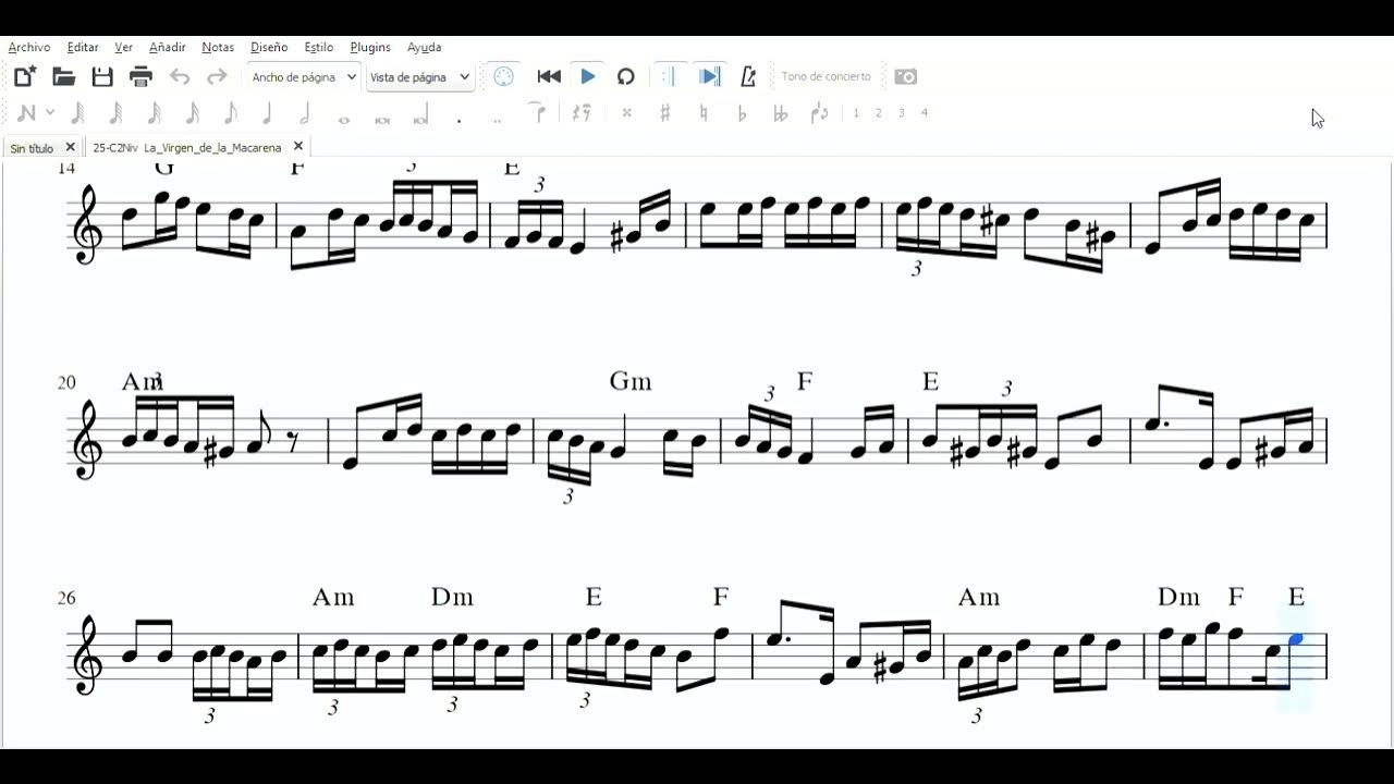 La Virgen de la Macarena 2024-harmonica - YouTube