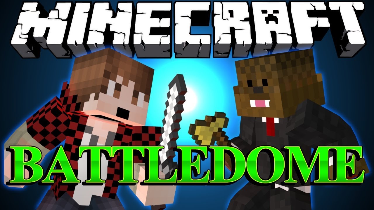 GLITCHED VILLAGE Minecraft BattleDome w/ NoahCraft, Nooch, Woofless and ...