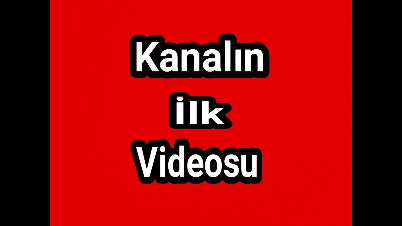 Kanalın Yeni Videosu Youtube