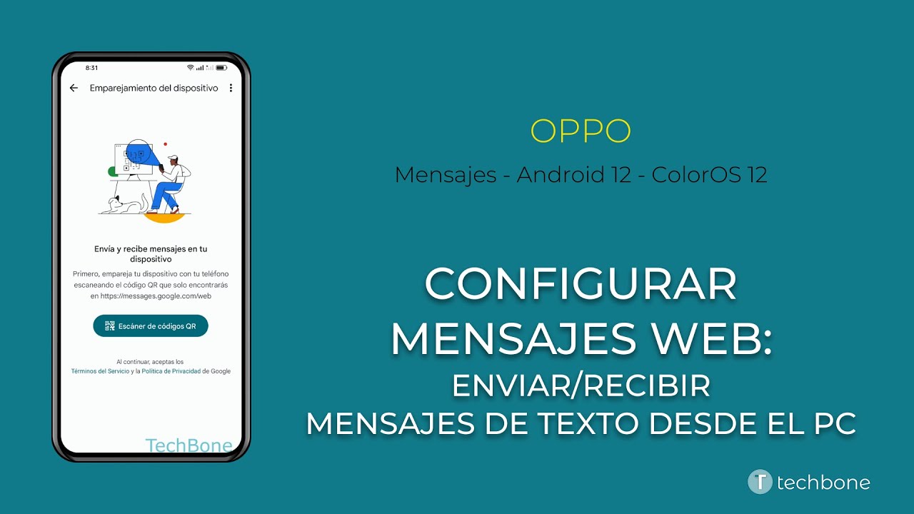 Recibir o Enviar Mensajes SMS/MMS desde el PC - Oppo [Android 12 ...