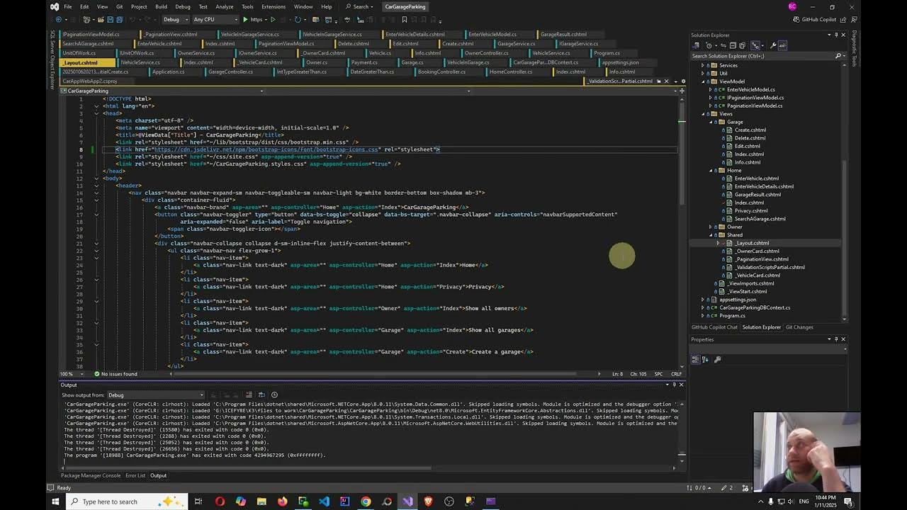 🚗 ASP.NET Core Aplikacija za Garažu: Malo stilizovanje koristcenjem css za prvi use case 🅿️ ...