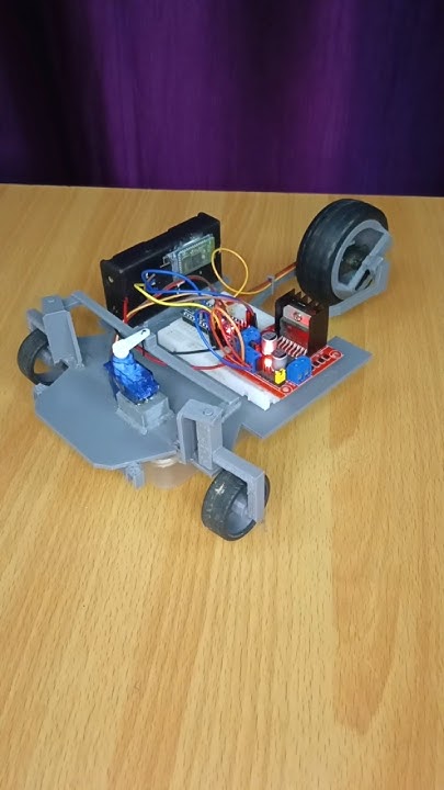 RC project using continuous rotating servo motor @Praveen_D_N - YouTube