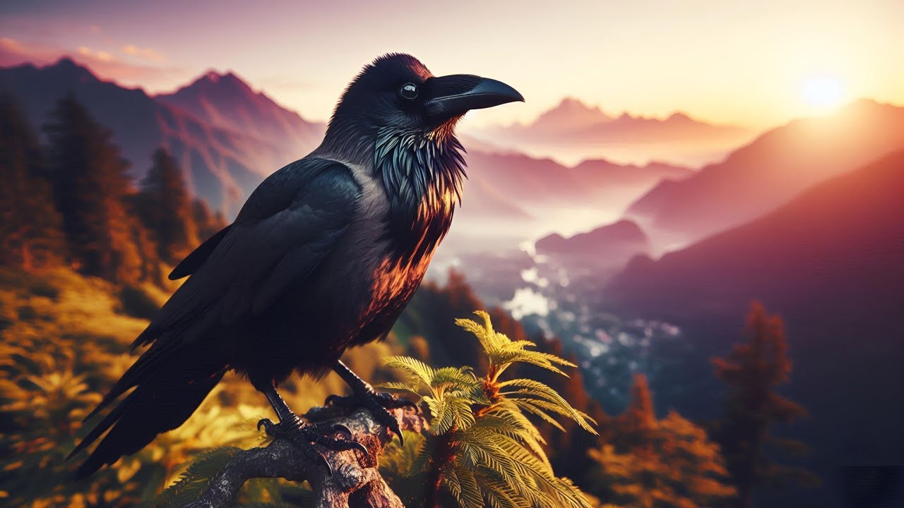 The Crow: Nature's Intelligent and Adaptable Bird - YouTube