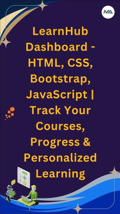 📚🚀 Build a Learning Dashboard in 60 Seconds! ⏱️ (HTML, CSS, JavaScript, Bootstrap) - YouTube