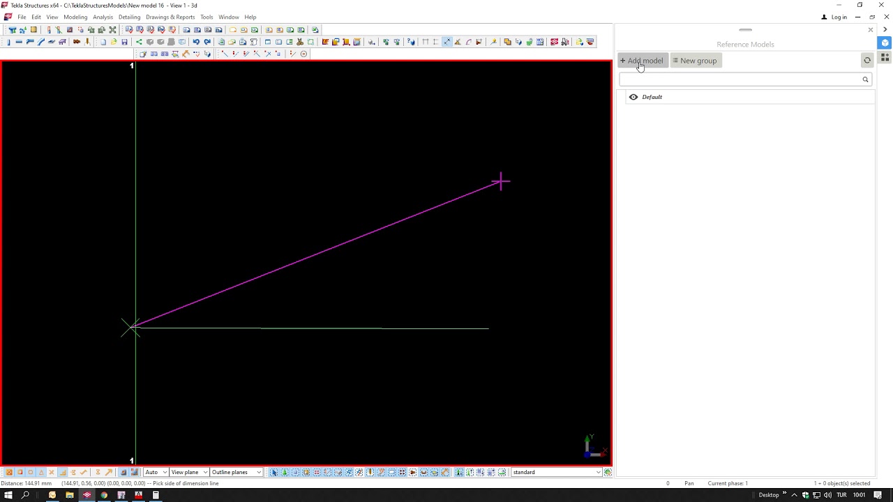 How to transfer from autocad to tekla and correcting the scale - YouTube