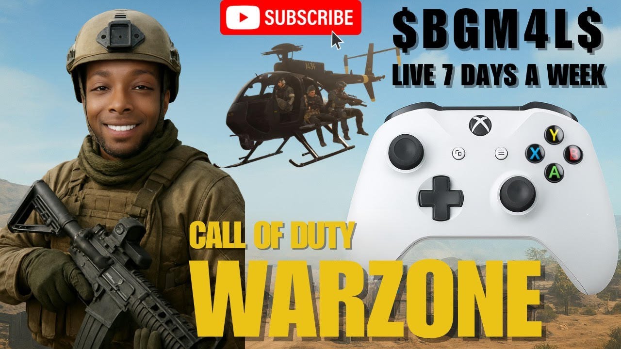LIVE🔴$BGM4L$ COD: Warzone PT3 #4 REBIRTH ISLAND -- REAL TUFF - YouTube
