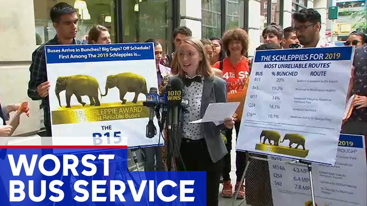 Commuter group names annual Schleppie, Pokey awards for poor bus ...