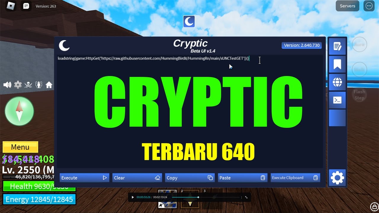 Download Cryptic v2.640 Terbaru | Executor Roblox | Alternatif Fluxus ...