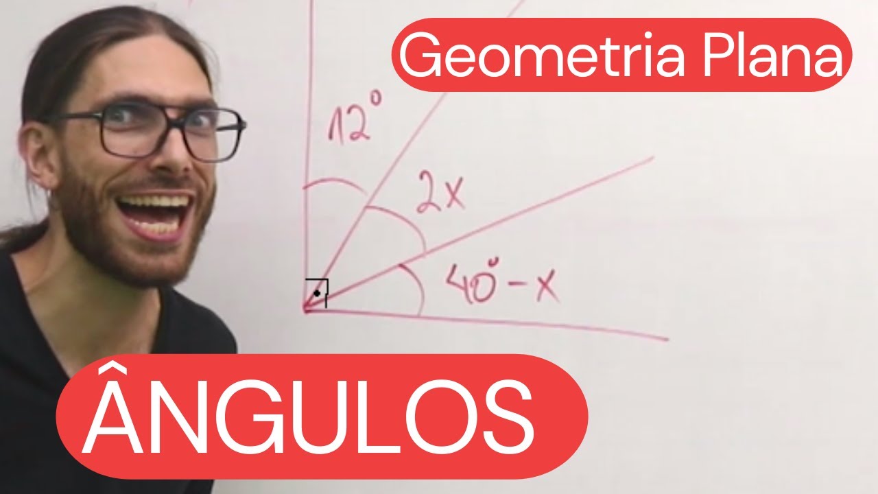 Trabalhando com ângulos em geometria plana! ÂNGULO RETO! - YouTube