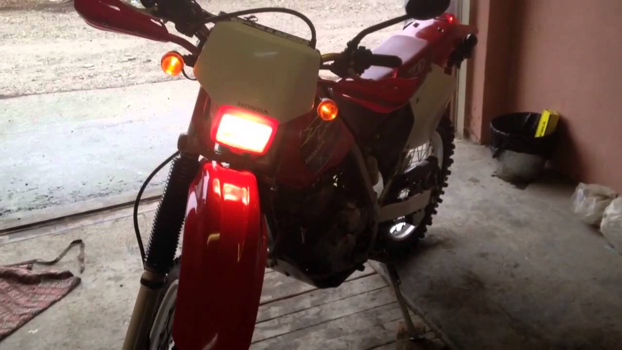 Xr 250 2001 - YouTube