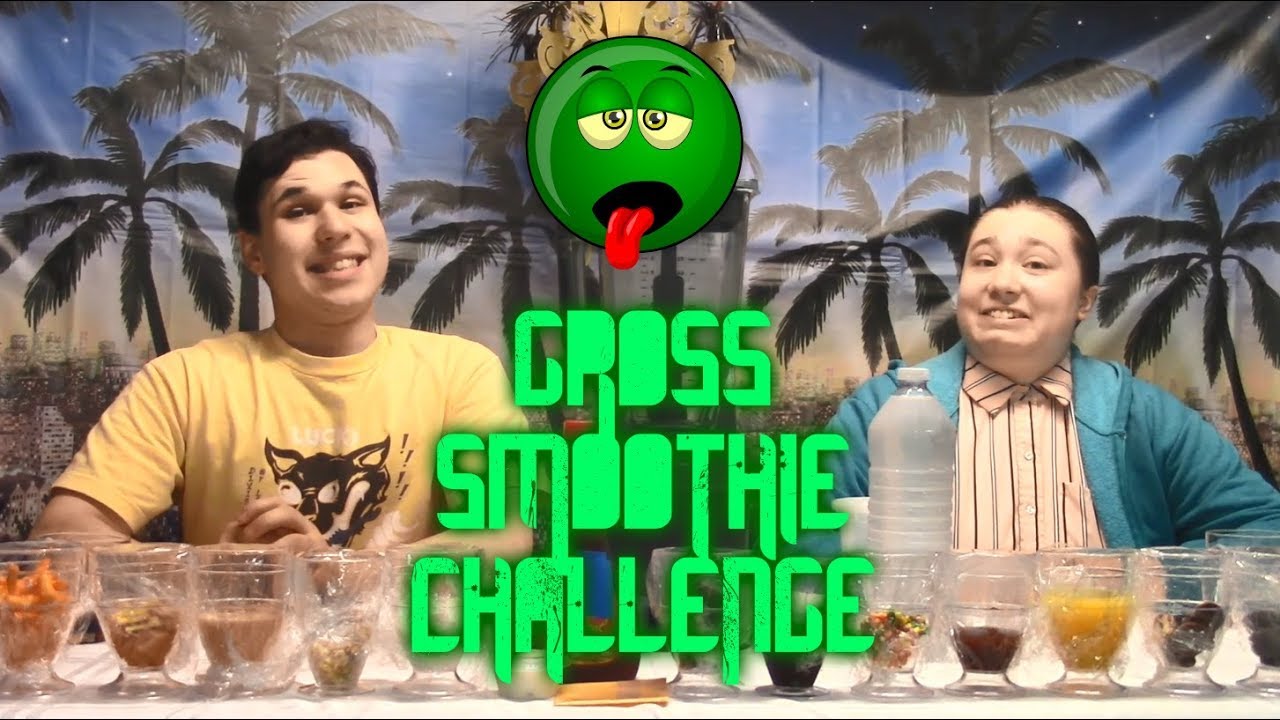 Gross Smoothie Challenge - YouTube