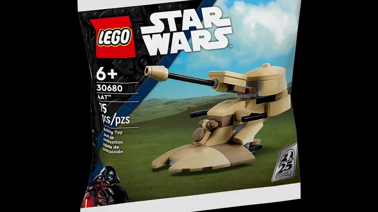 Lego Star Wars Set 30680 AAT Review - YouTube