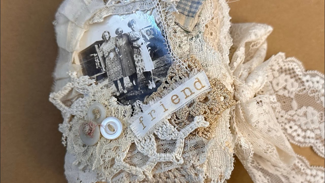 Creating a Friends Junk Journal Part 1 - YouTube
