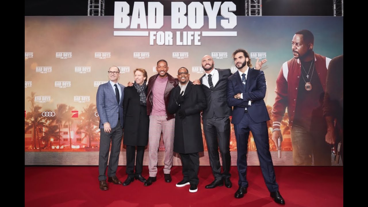 Bad Boys for Life Berlin Premiere, Red Carpet B-Roll , Press Conference ...