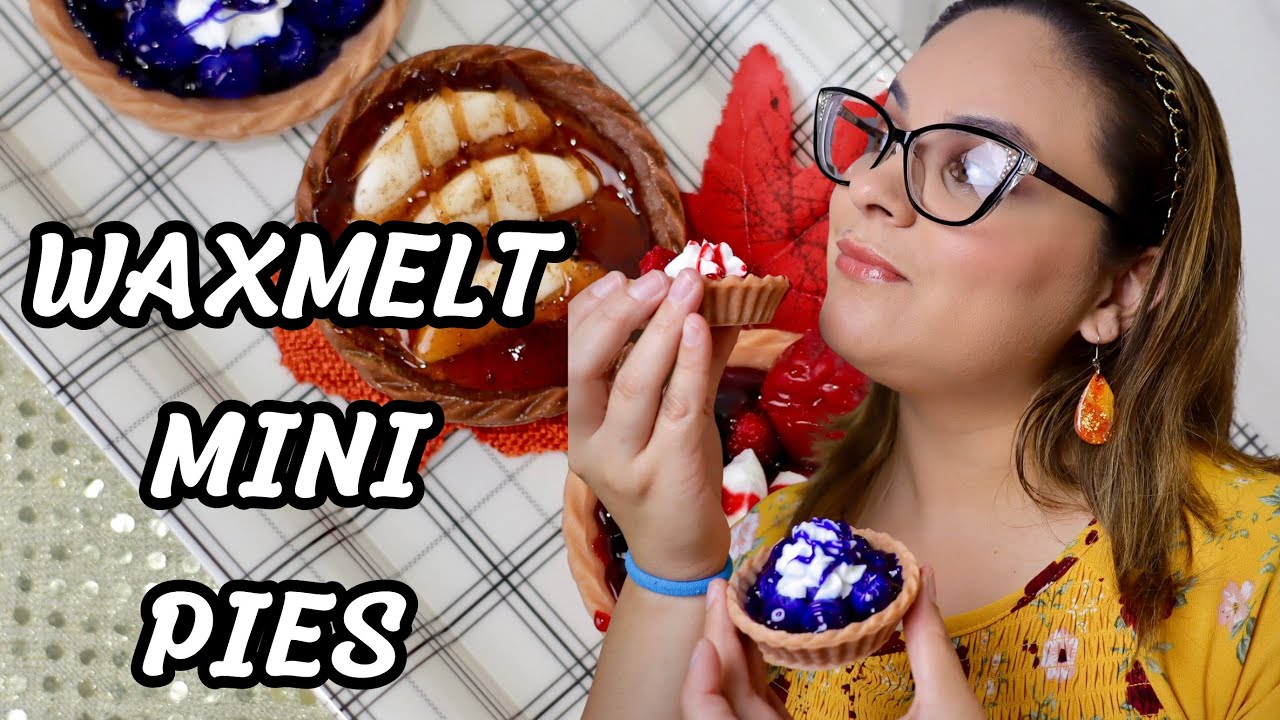 LET’S MAKE WAX MELT MINI PIES/ PERFECT FOR THE FALL SEASON - YouTube
