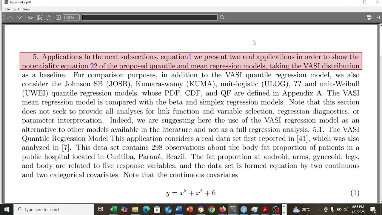 How to Create HYPERLINKS in Seconds for Latex Equations Tables and Figures! - YouTube
