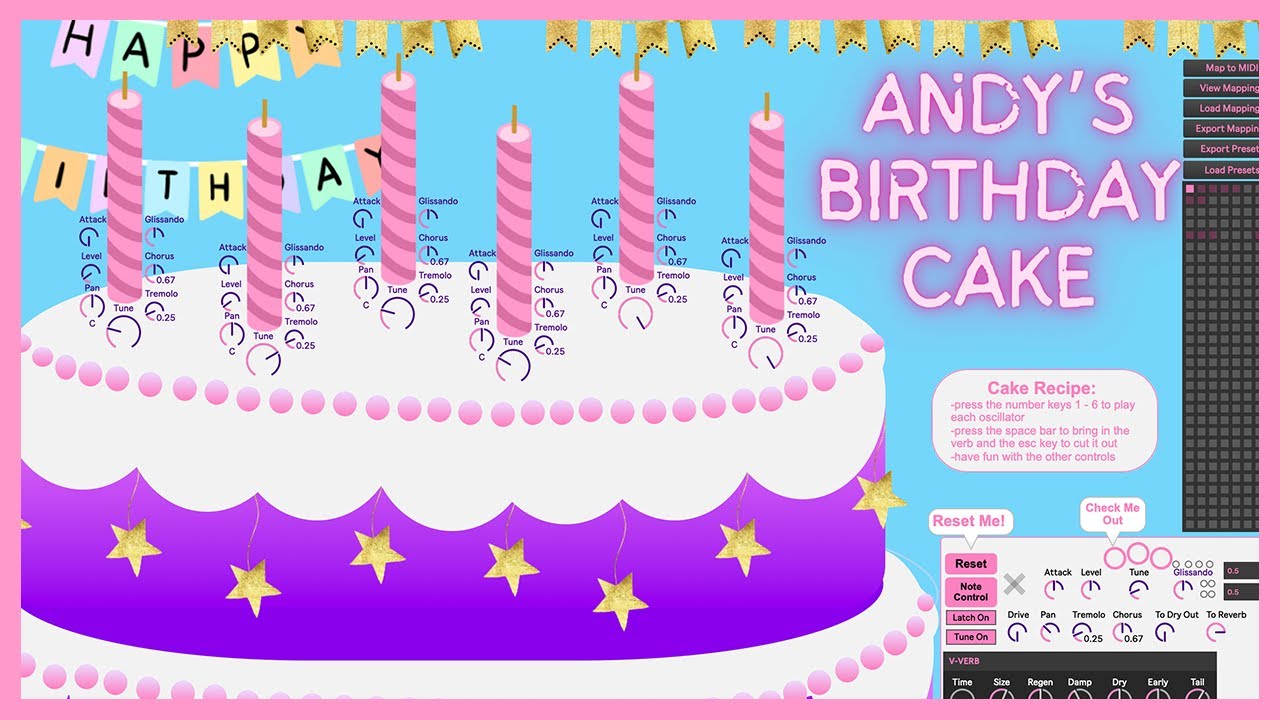 Andy's Birthday Cake from FX Hackathon 2024 (download link in ...