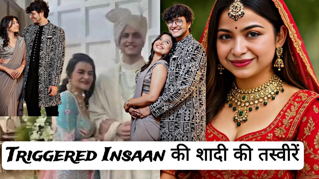 Triggered insaan & Ruchika ki shaadi ki photos 😍😍😍 - YouTube
