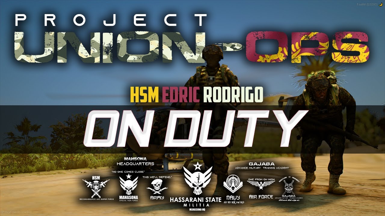 🔴LIVE! [ UNION OPS Military RP ] | BCT & GROUND TRANING | day 13 ...