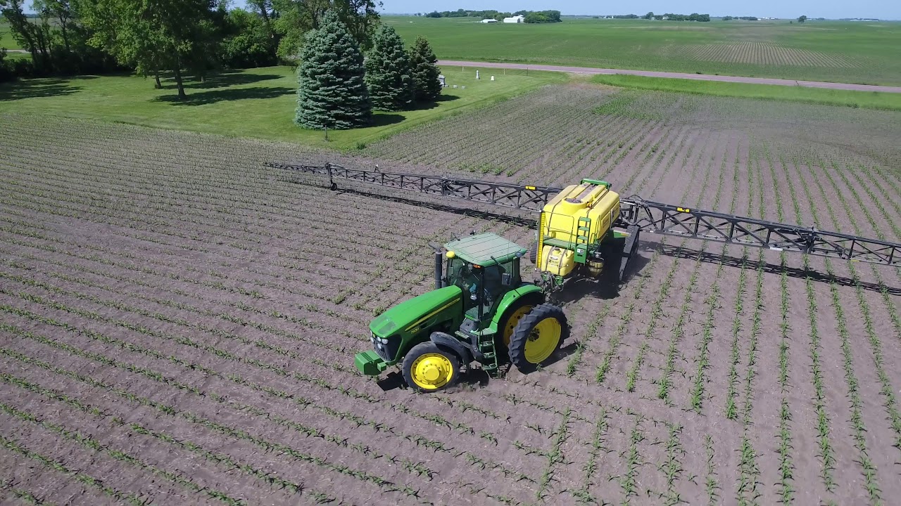 2018 Corn Spraying - YouTube