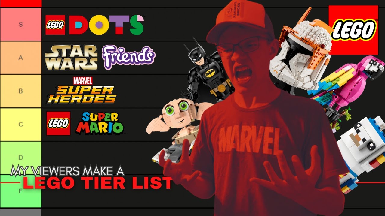 Ranking Every 2023 LEGO Theme! (LIVE Tier List) - YouTube