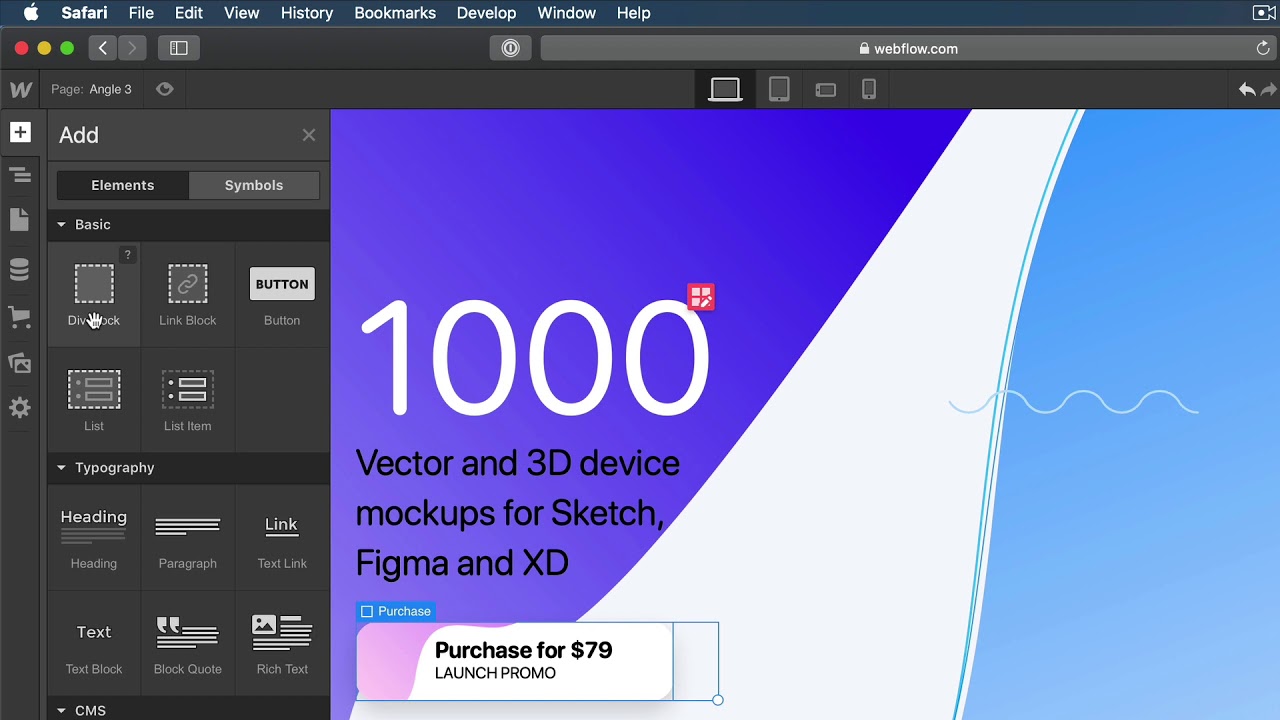 Flex, Grid and Adaptive Layout in Webflow [3 of 14] - YouTube