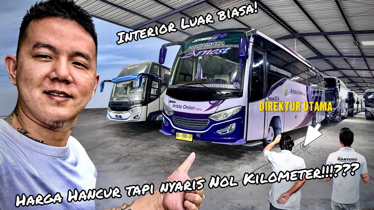 PO Santoso BELI BUS langsung 8 UNIT!!! Nyaris Nol Kilometer! Jual Murah ...